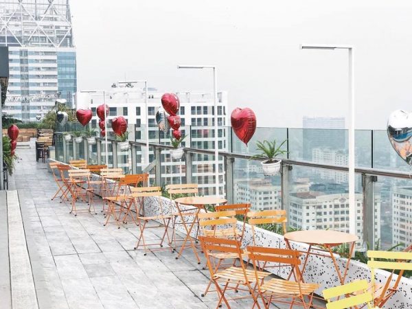 Trill Rooftop Café – Quán cà phê sân thượng “lộng gió” nhất Hà Nội ...