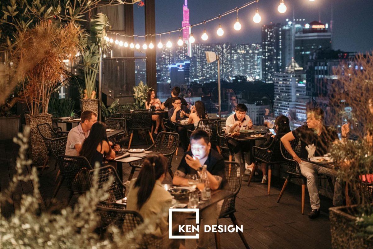 Shri Rooftop Bar & Nhà hàng Sài Gòn - Không gian sang trọng view toàn ...