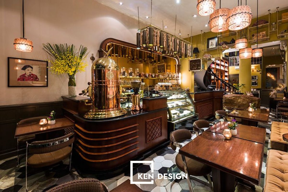 Cafe Runam D’or - phong cách thiết kế Paris thu nhỏ giữa lòng Sài Gòn